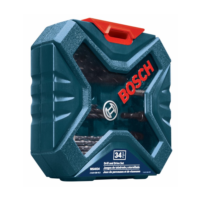 SET DE PUNTAS Y BROCAS X-LINE BOSCH 34 UNIDADES 2610038613