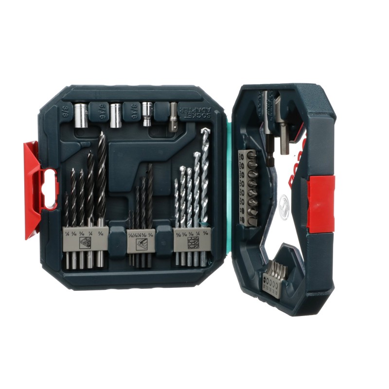 SET DE PUNTAS Y BROCAS X-LINE BOSCH 34 UNIDADES 2610038613