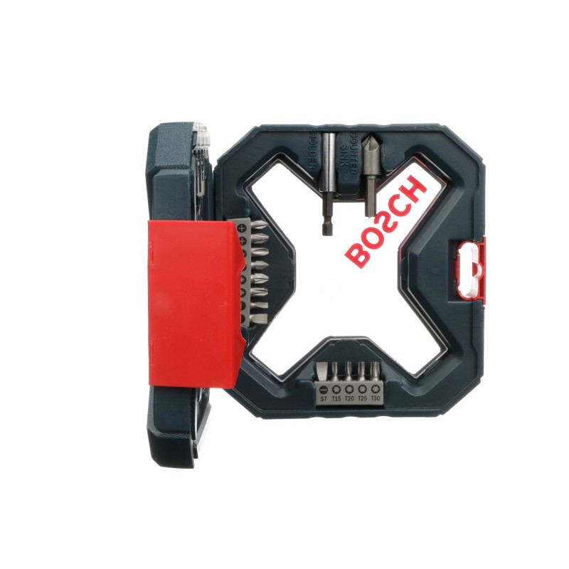 SET DE PUNTAS Y BROCAS X-LINE BOSCH 34 UNIDADES 2610038613