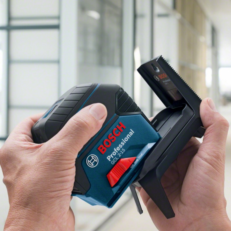 KIT NIVEL LASER BASE ROTATIVA RM1 MALETIN BOSCH GCL 2-15 KIT